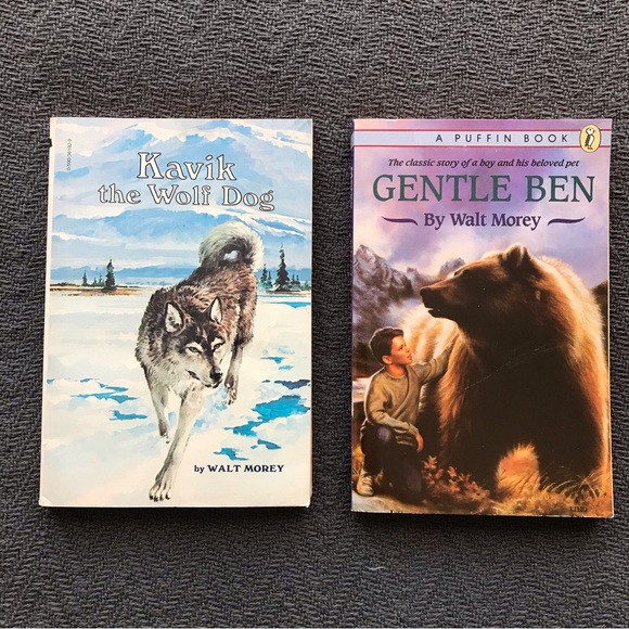 Scholastic | Other | Vintage Walt Morey Kavik The Wolf Dog 968 Gentle ...